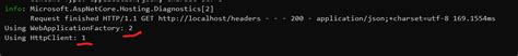 C HttpClient Obtained From WebApplicationFactory Handles Request