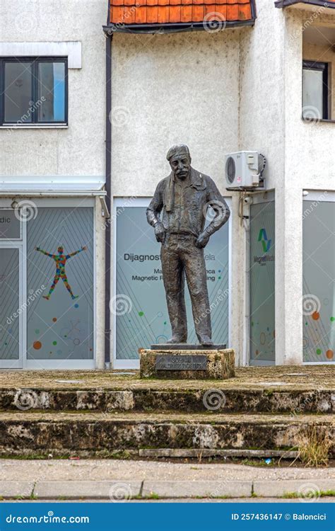 Zoran Radmilovic Statue Editorial Photography Image Of Standing