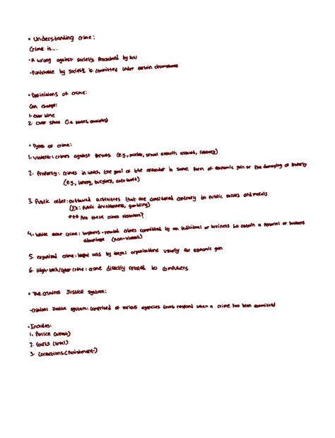 Unit 1 Lecture Notes CLJ 101 Studocu