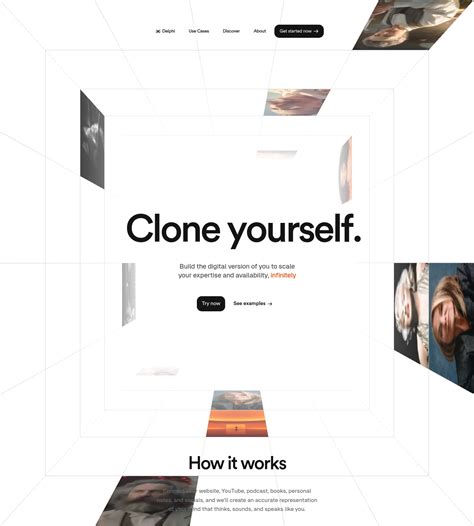 Saaspo Delphi Landing Page