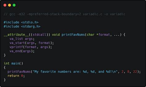 X86 Calling Conventions “the Great Thing About Calling By John