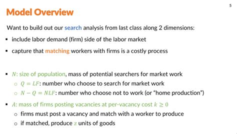 2 Consider The Two Sided Search Model From Class Suppose Course Hero