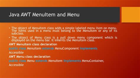 Java Awt And Events Part Ppt Download