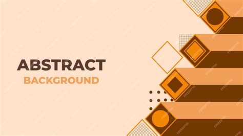 Premium Vector Abstract Geometric Shape Background Design Template