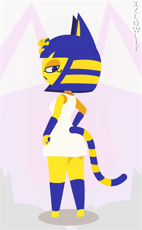 Artstation Ankha Animal Crossing