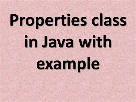 Java Tute On Linkedin Properties Class In Java With Example Gzfw Qv7