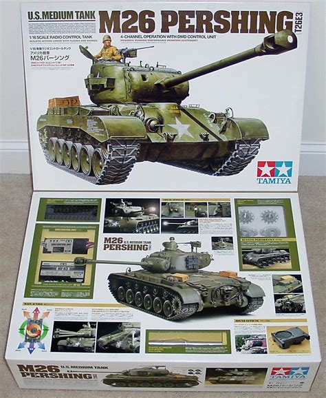 Tamiya Pershing Full Option R C Kit Rc