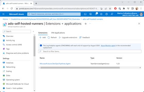 Step 2 Configuring The Azure DevOps Agent Pool Documentation For