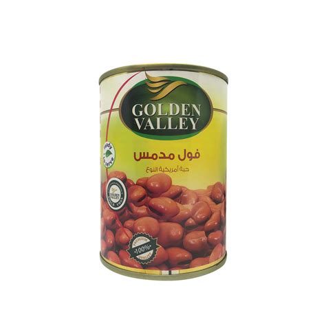 فول مدمس حبة امريكية جولدن فالي 400غ تطبيق مونتك