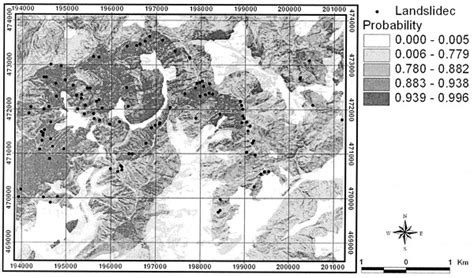 Landslide Susceptibility Map Based On Logistic Regression Download Scientific Diagram
