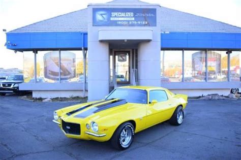 1970 Chevrolet Camaro Super Sport Ss For Sale Photos Technical