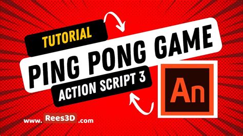 Ping Pong Game Tutorial Action Script 3 Youtube