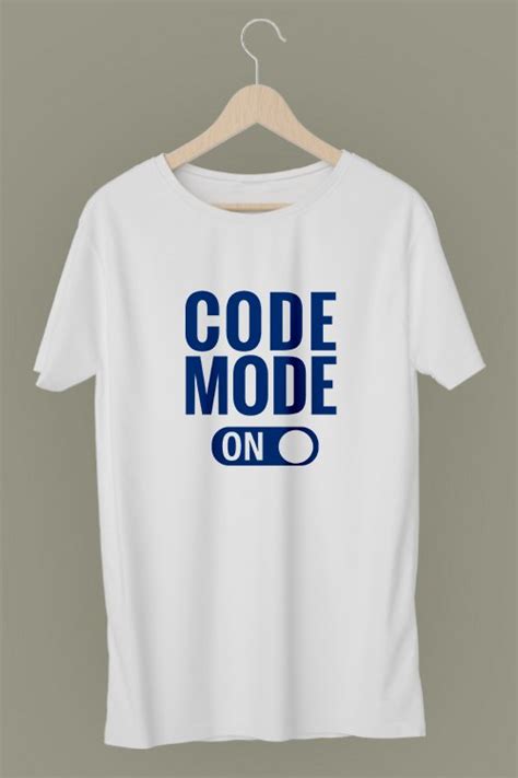 Code Mode On Programmer TShirt MerchShop