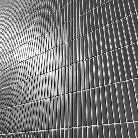 Yubi Керамічна глянцева текстура плитки чорна Poliigon