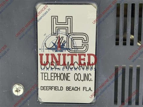 Hose Mccann Telephone System Chassis United Marine Services