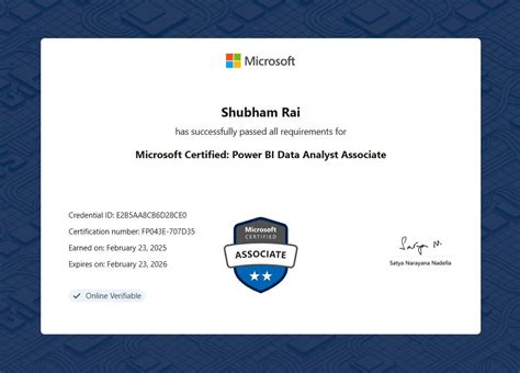 Powerbi Dataanalytics Certification Pl300 Datavisualization