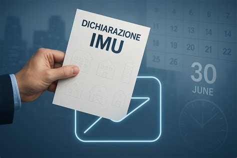 Dichiarazione Imu 2025 Chi Deve Farla Obbligatoriamente Ed Entro Quando Istruzioni