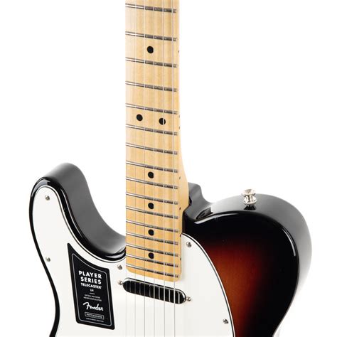Fender Player Telecaster Left Handed Maple 3 Color Sunburst Cream