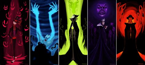 Disney Villains By Matthoworth On Deviantart