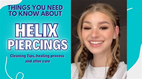Helix Piercing A Complete Guide To Placement Healing And Aftercare