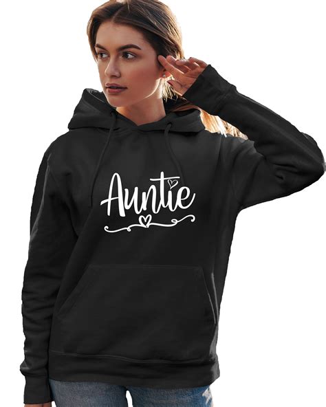 Auntie Heart Cute Fashion Aunt T Idea Unisex Sweatshirt Hoodie