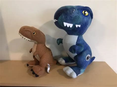 Jurassic World Park Official T Rex Dinosaur Plush Soft Toys X2 £999