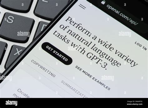 Openai Gpt 3 Fotos Und Bildmaterial In Hoher Auflösung Alamy