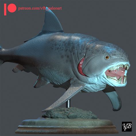 3d File Dunkleosteus Terrelli・3d Printable Model To Download・cults