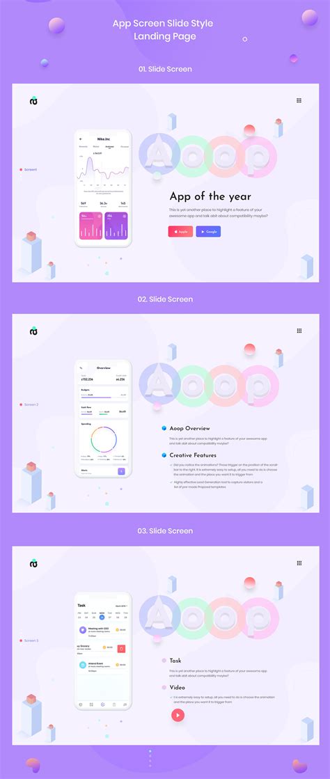 Aoop Saas And App Landing Template Saas App Landing Paid Saas Affiliate Aoop App