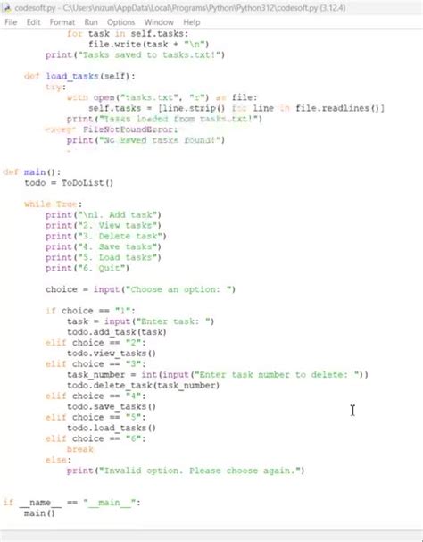 Dhayanithi D On Linkedin Codsoftinternship Task1completed Todolist Python Learningandgrowing