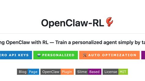 Openclaw Rl The Ai That Gets Smarter Every Time You Talk To It