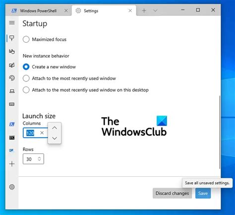 How To Change Default Height And Width Of Windows Terminal Window