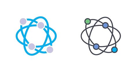 Atomic Structure Icon Design 43152403 Vector Art At Vecteezy