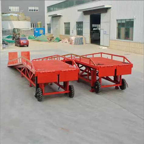 Container Loading And Unloading Platform 10 Tons Capacity