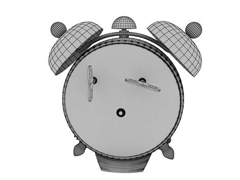 Alarm Clock Mickey 3d Turbosquid 2096248