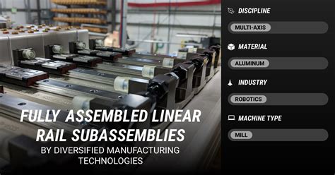 Fully Assembled Linear Rail Subassemblies On Cnc Expert Powered By