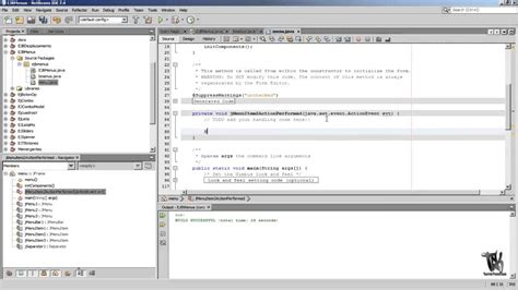 Java Netbeans Menus Youtube