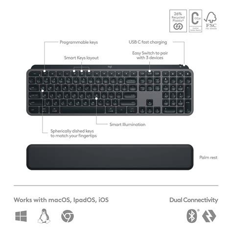 Buy Logitech Mx Keys S Rechargeable Wireless Keyboard And Mouse Combo