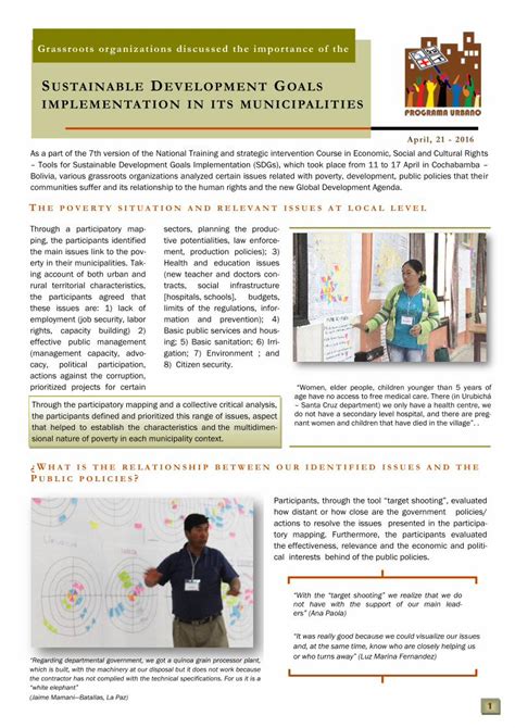 PDF SUSTAINABLE DEVELOPMENT GOALS IMPLEMENTATION IN ITS