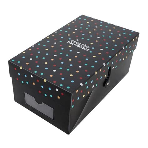 Photo Organizer Rainbow Dots Power Sort Box Creative Memories