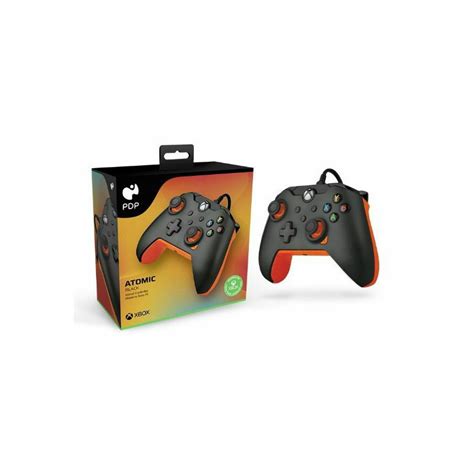 Kontroler Pdp Xbox Wired Controller Black Atomic Orange