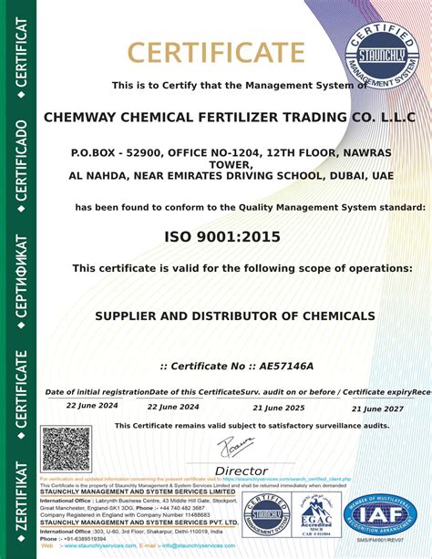 Top Chemical Manufacturing Company In Uae Chemway Chemicals