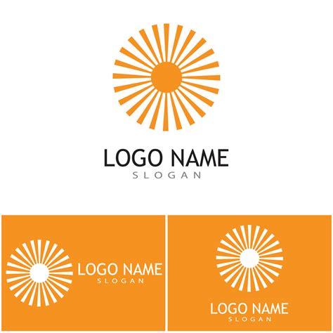 Sun Vector Illustration Icon Logo Template Design 11386523 Vector Art At Vecteezy