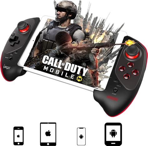 Mobile Wireless Gamepad For Tablet Megadream Bluetooth Mobile Gaming Telescopic Controller