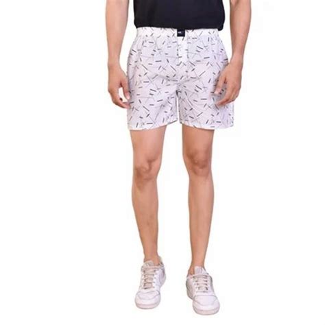 Printed Regular Fit Men Cotton Shorts At ₹ 300piece In Daman Id
