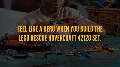 Lego Rescue Hovercraft 42120 Set Review Game Of Bricks Usa