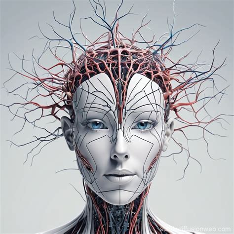 Perceptron Like Human Neuron Stable Diffusion Online