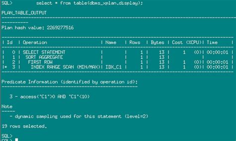 oracle sql优化之执行计划（一） 单表访问index range scan 知乎
