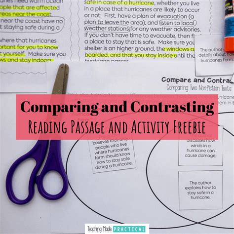 A Better Way To Use Venn Diagrams When Comparing And Contrasting