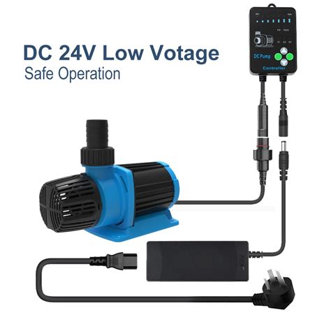 Dc 24v Dc Water Pump Aquarium Dc Flow Pump With Flow Control 2116 Gph Buy 24v Dc Water Pump